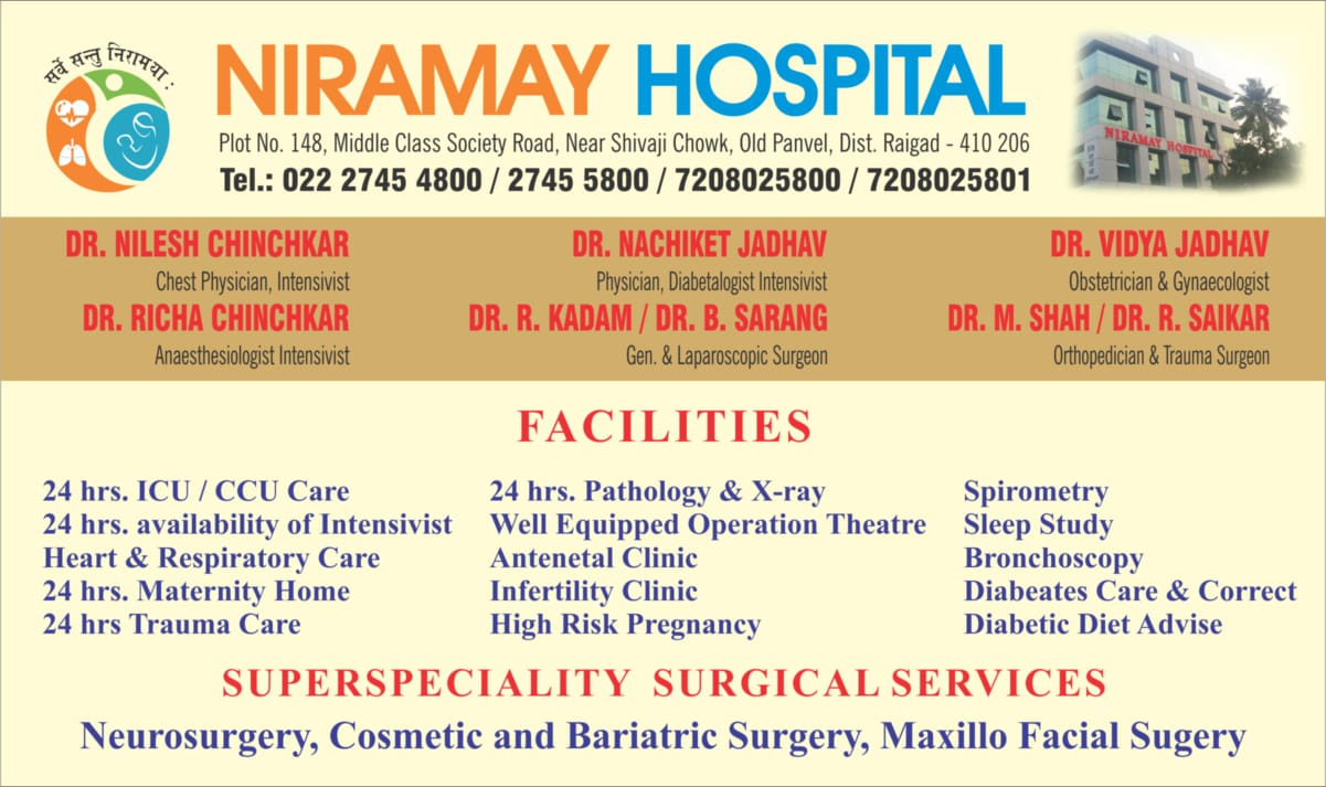 Dr. Nilesh Chinchkar, Chest Physician - Niramay Hospital | Sehat
